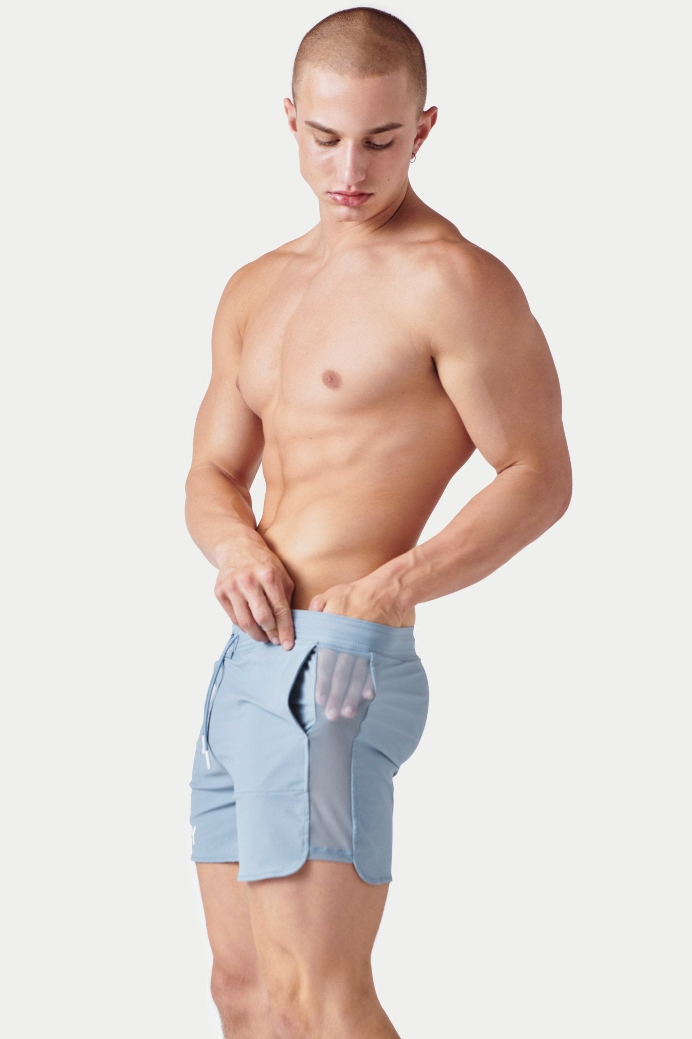 EDGE Shorts in Arctic Blue – AWRY