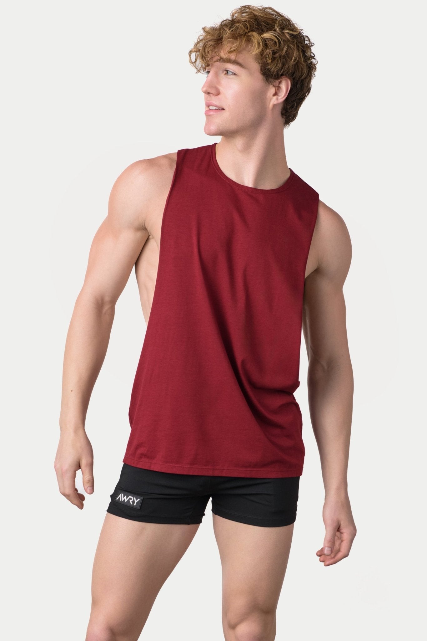 Impact Tank in Maroon – AWRY